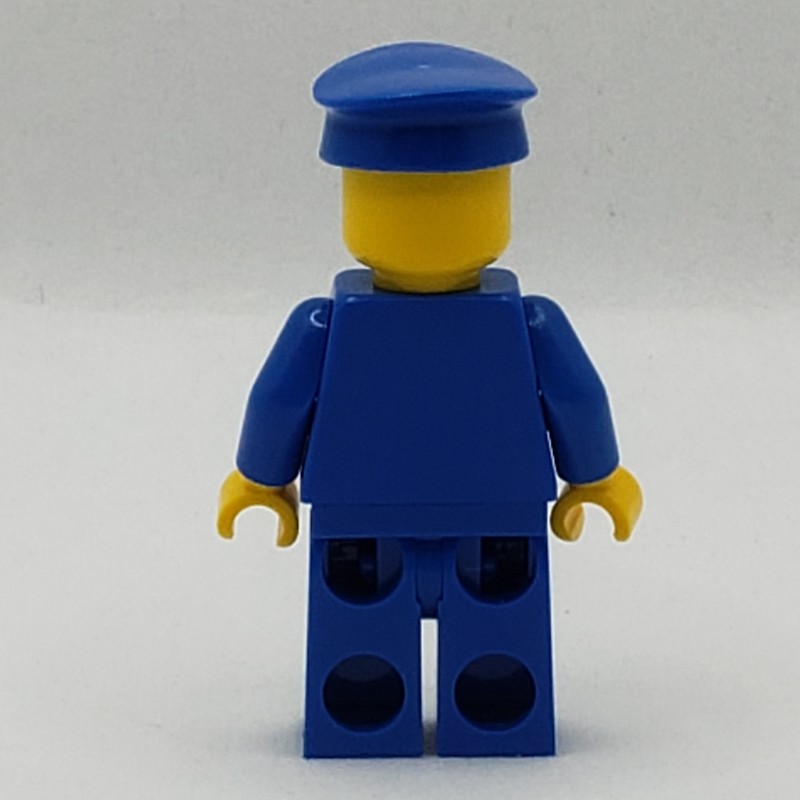 LEGO Set fig-007712 Pilot, Blue Jacket with Plane Logo and Blue Tie ...