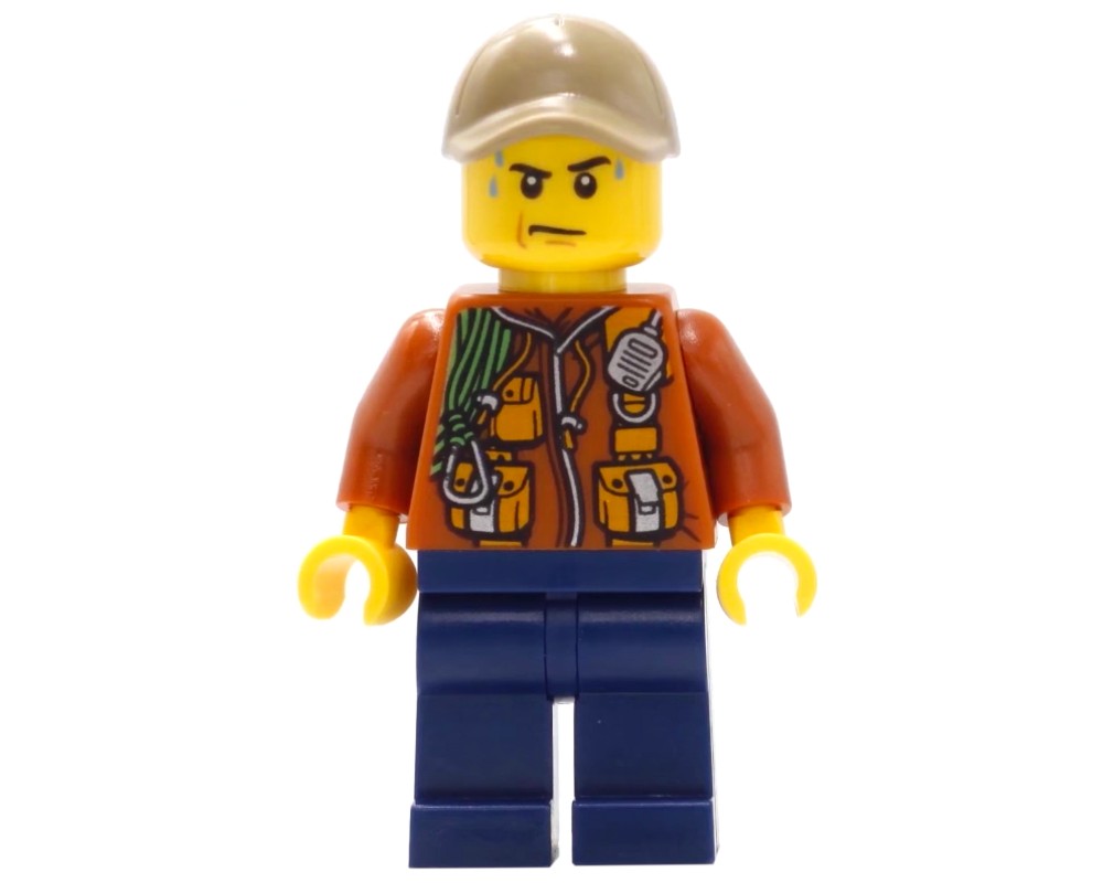 LEGO Set fig-007746 Explorer, Jacket with Pouches, Radio, and Rope ...