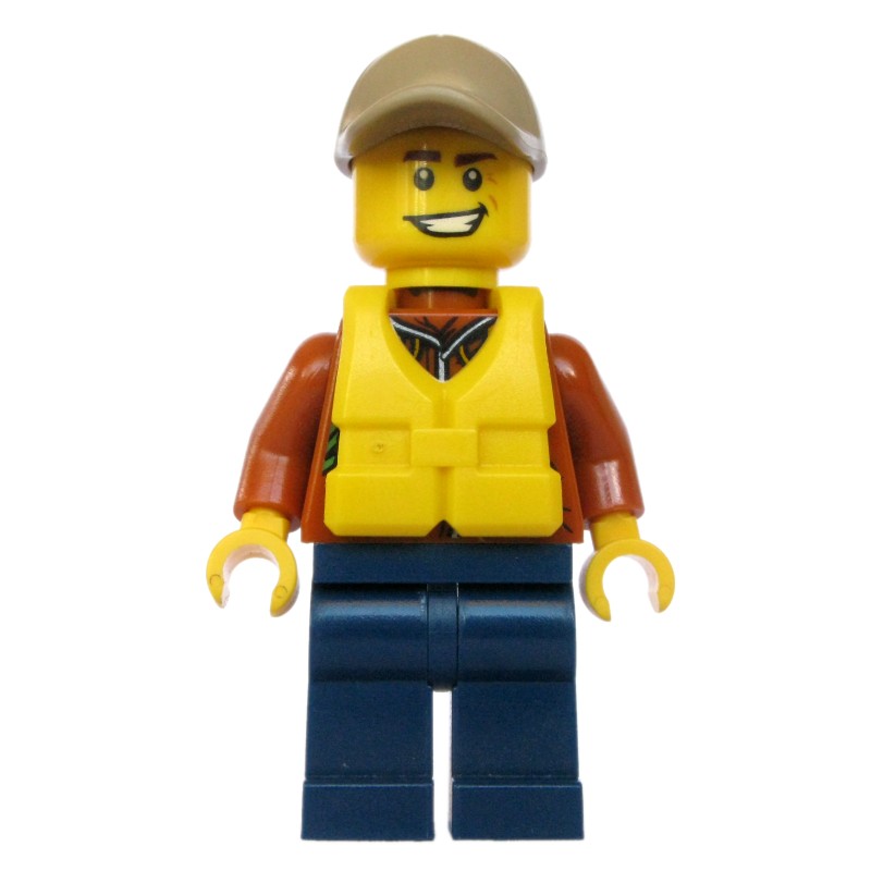 LEGO Set fig-007753 Explorer, Jacket with Pouches, Radio, and Rope ...