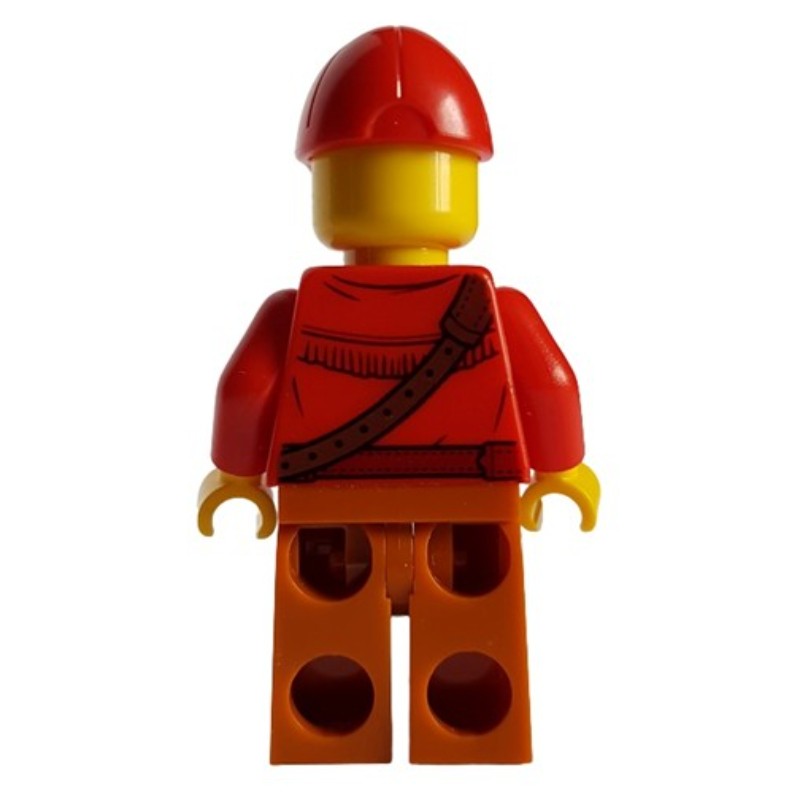 LEGO Set fig-007763 Criminal, Red Jacket over Prison Shirt, Red Cap ...