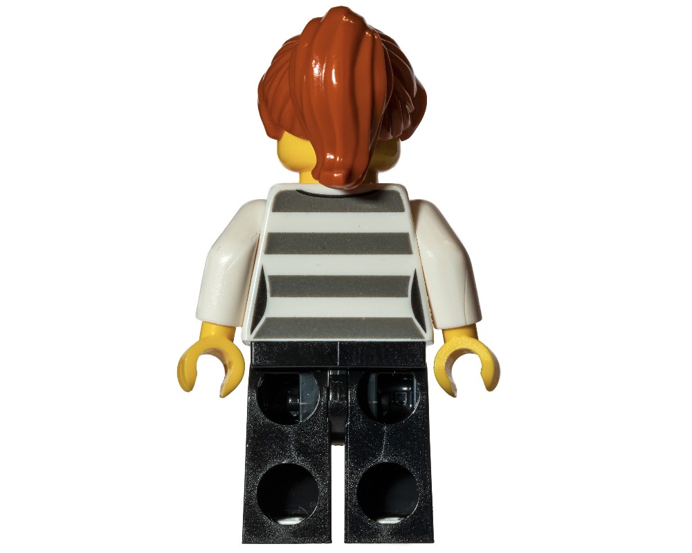 LEGO Set fig-007951 Criminal, Woman, Prison Shirt with #50382, Dark ...