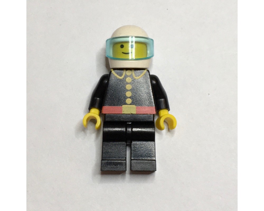 LEGO Set fig-008012 Fireman, Classic, Black Fire Jacket with Red Belt ...