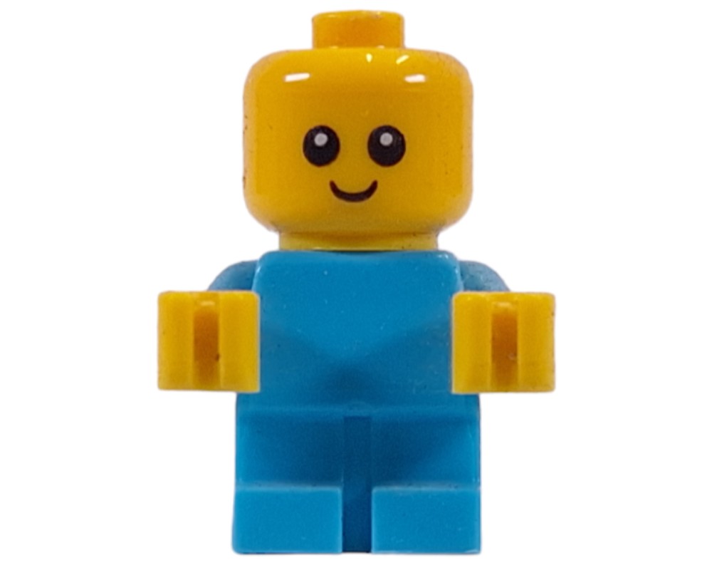LEGO Set fig-008182 Baby, Medium Azure Body | Rebrickable - Build with LEGO