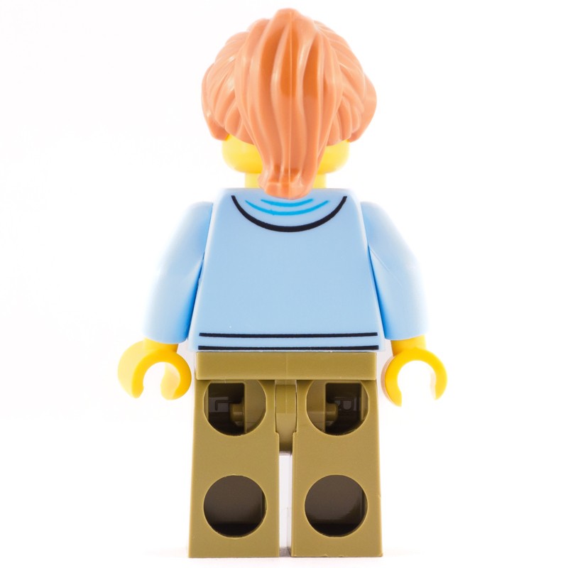LEGO Set fig-008316 Bright Light Blue Torso, Jacket, Olive Green Legs ...