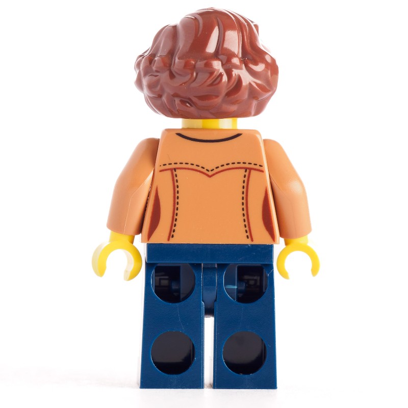 LEGO Set fig-008335 Medium Nougat Torso, Dark Blue Legs, Reddish Brown ...