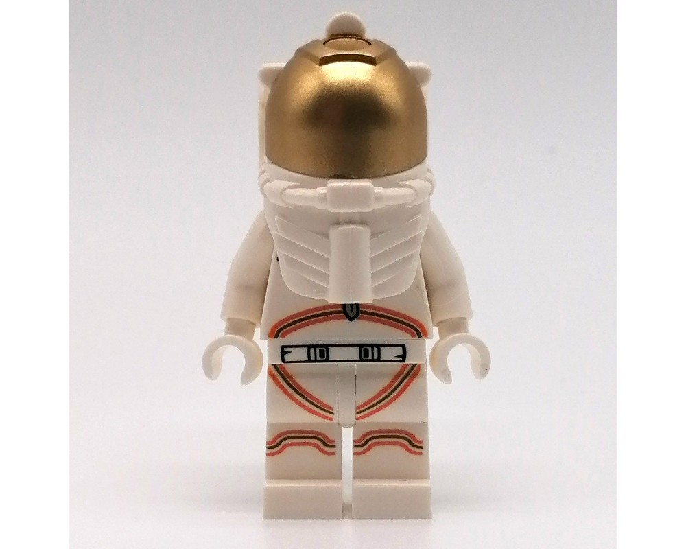LEGO Set fig-008504 Astronaut - White Torso and Legs, Orange Trim ...