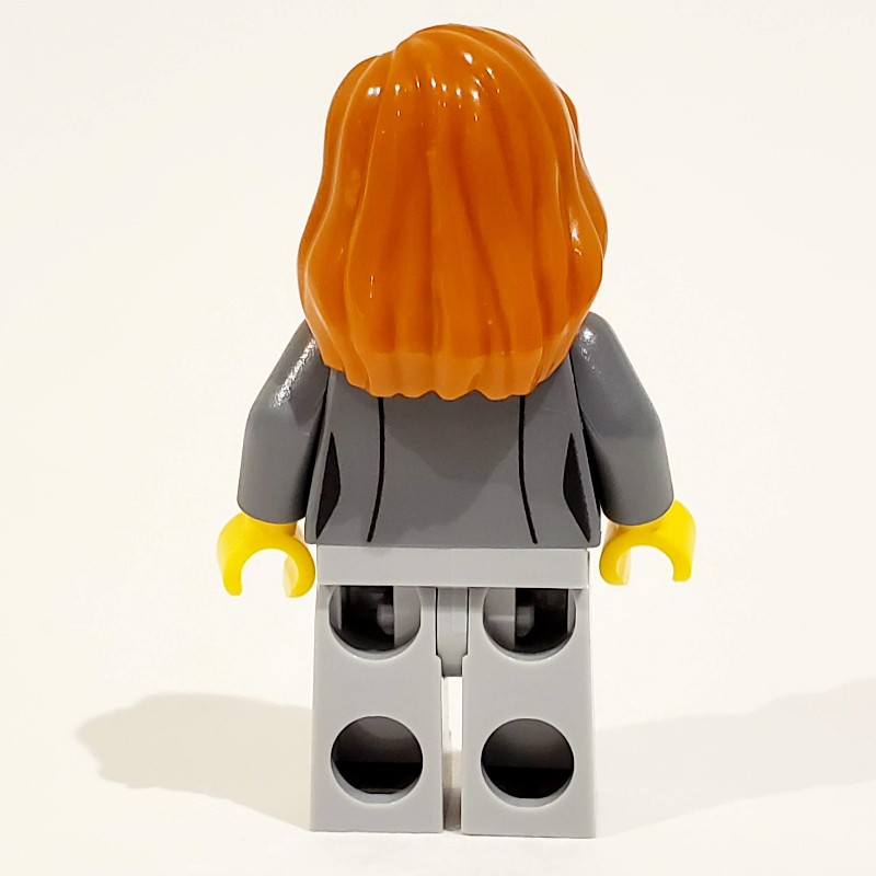 LEGO Set fig-008508 Scientist - Dark BLuish Grey Torso, Light Bluish ...