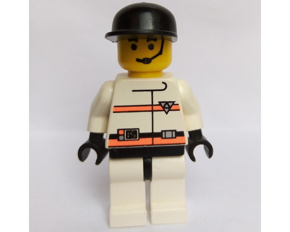 LEGO Set fig-008536 Res-Q Man, Black Cap, Headset | Rebrickable - Build ...