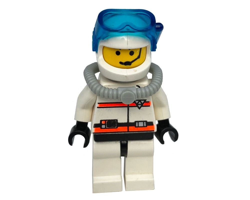 LEGO Set fig-008540 Res-Q Man, Helmet with Mask, Airtanks, Headset ...