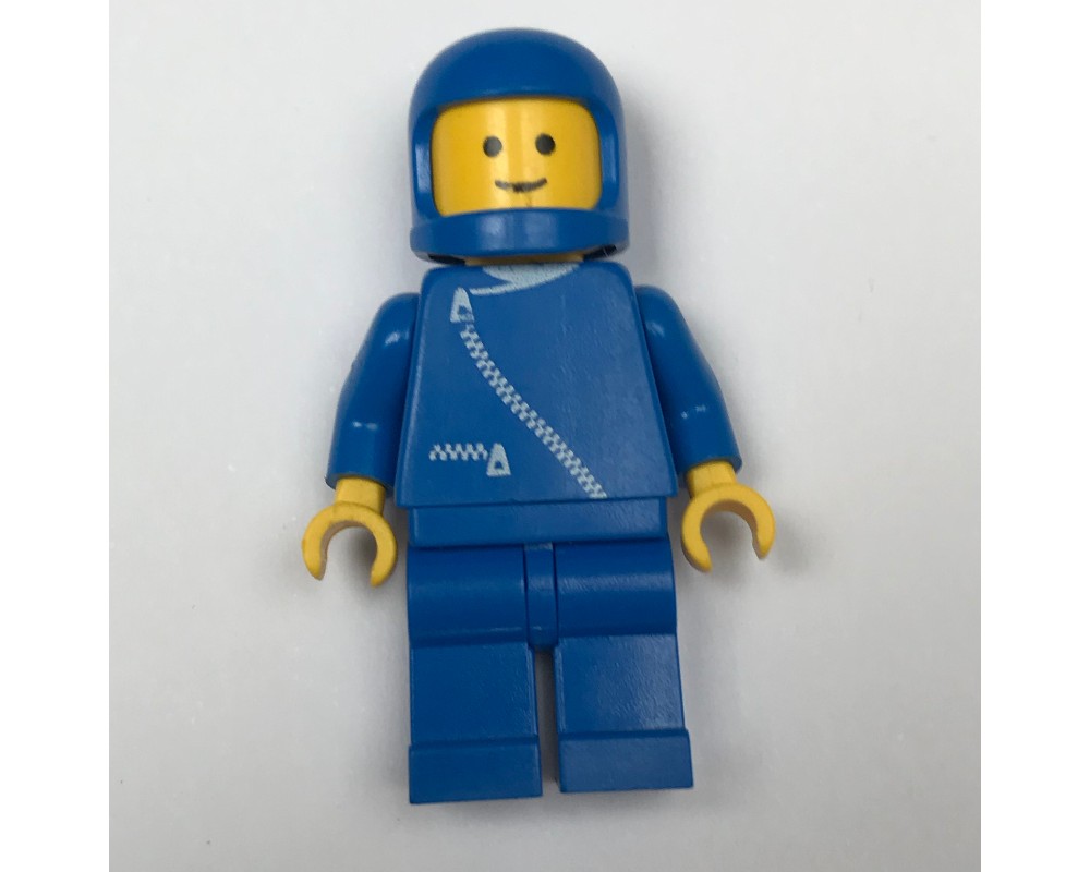 LEGO Set fig-008583 Man, Blue Jacket with Zipper, Blue Legs, Blue ...