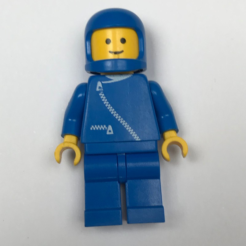 LEGO Set fig-008583 Man, Blue Jacket with Zipper, Blue Legs, Blue ...