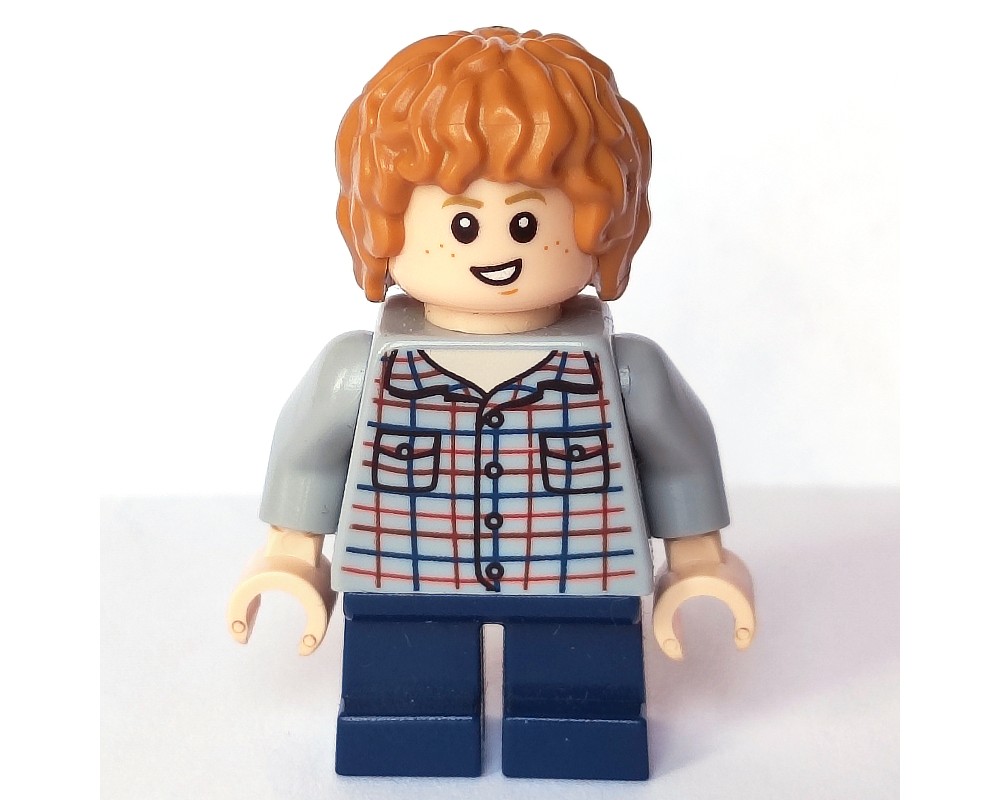 LEGO Set fig-008911 Gray Mitchell with Short Legs | Rebrickable - Build ...