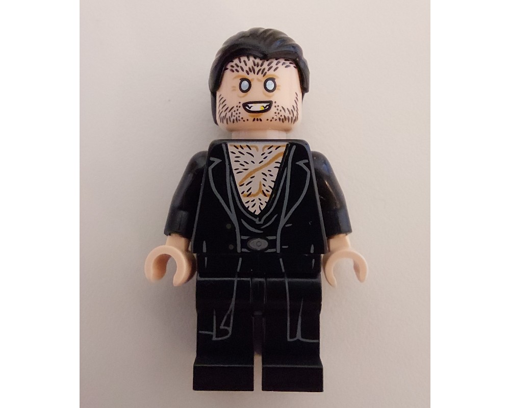 LEGO Set fig-008938 Fenrir Greyback, Black Undershirt | Rebrickable ...