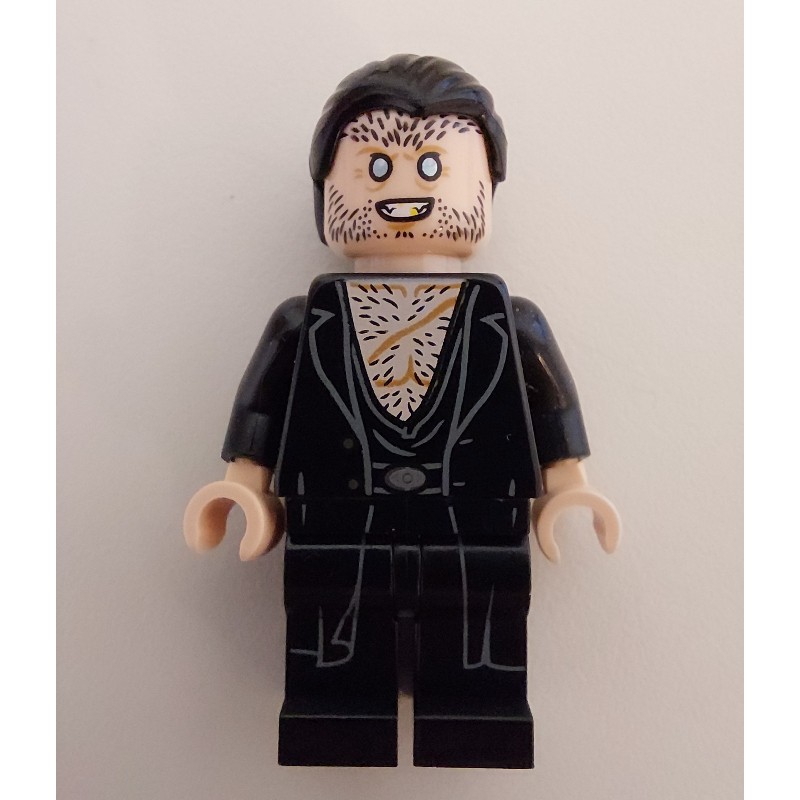 LEGO Set fig-008938 Fenrir Greyback, Black Undershirt | Rebrickable ...