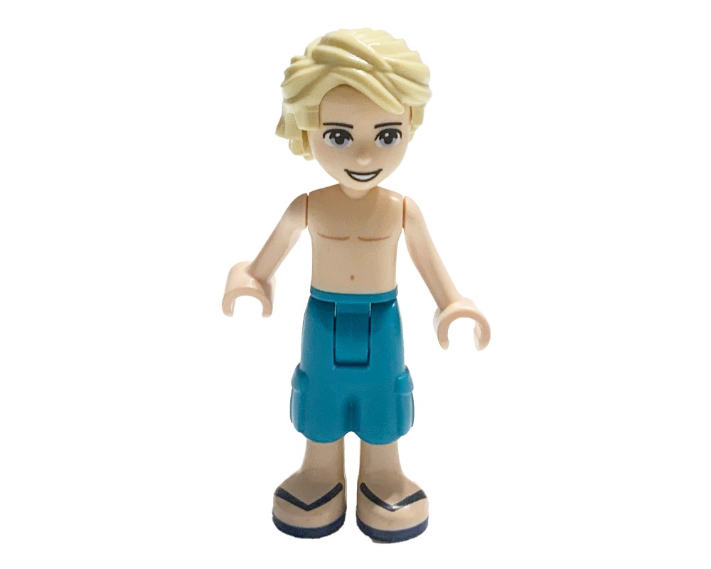 LEGO Set fig-008969 Mason - Bare Chest, Dark Turquoise Trousers ...