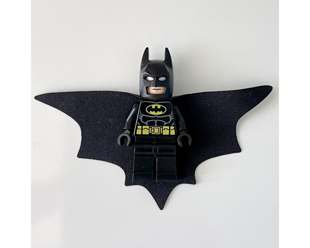 LEGO Set fig-009094 Batman, Black Suit, Black Cape and Cowl, Wide Cape ...