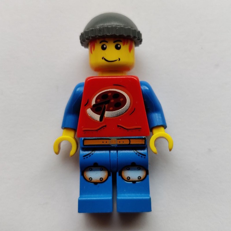 LEGO Set fig-009132 Pepper Roni with Dark Bluish Gray Hat (2005 ...