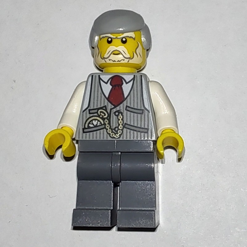 LEGO Set fig-009210 Light Bluish Grey Torso, Dark Bluish Grey Legs ...