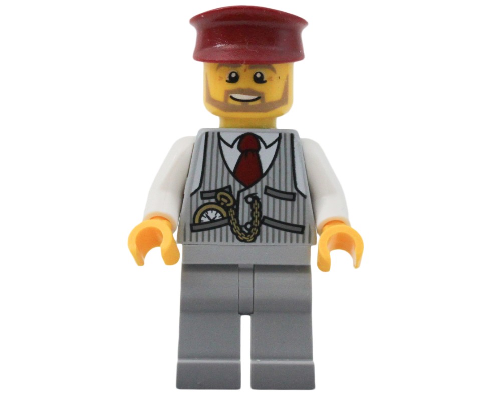 LEGO Set fig-009360 Light Bluish Grey Torso, Light Bluish Grey legs ...