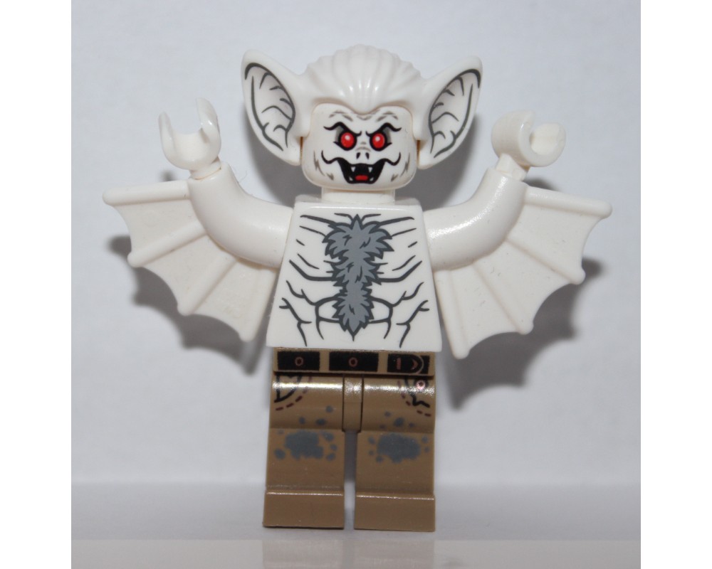 LEGO Set fig-009393 Man-Bat, White | Rebrickable - Build with LEGO