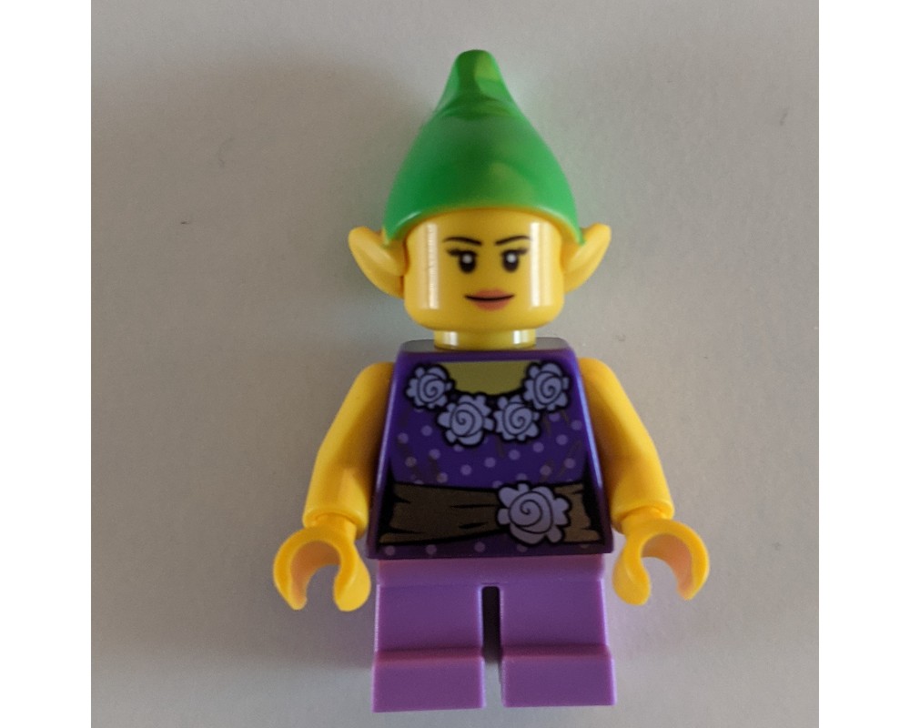LEGO Set fig-009480 Elf - Dark Purple Torso, Medium Lavender Legs ...