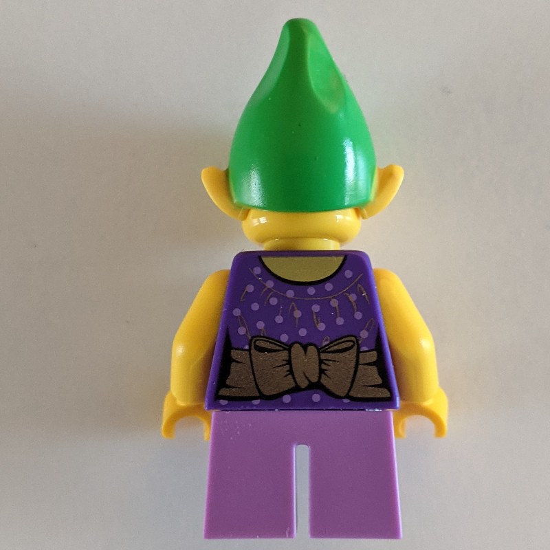 LEGO Set fig-009480 Elf - Dark Purple Torso, Medium Lavender Legs ...