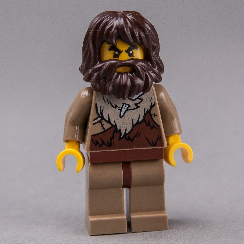LEGO Set fig-009571 Cave Man, Museum Exhibit | Rebrickable - Build with ...