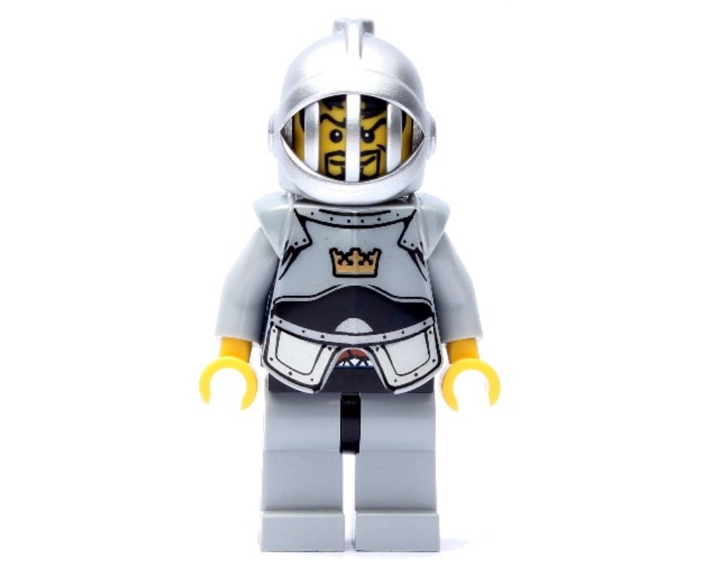 LEGO Set fig-009923 Knight, Dark Blue, Armor, Helmet with Grille ...