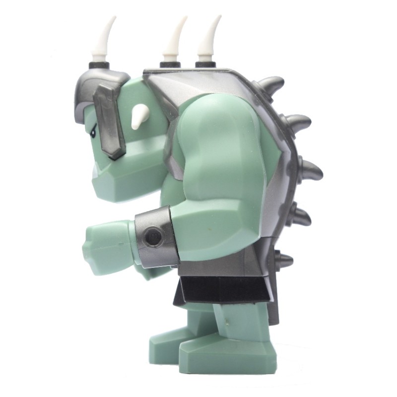 LEGO Set fig-009950 Troll, Sand Green with 5 White Horns (Big Fig ...