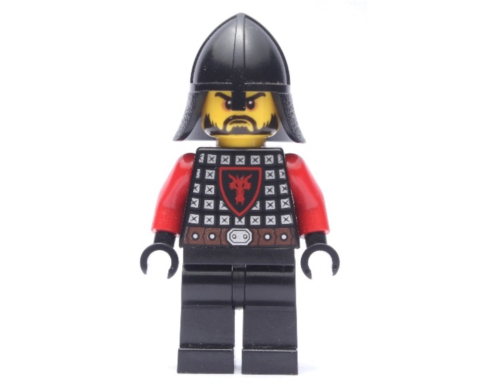 LEGO Set fig-010063 Dragon Knight, Red, Helmet, Beard | Rebrickable ...