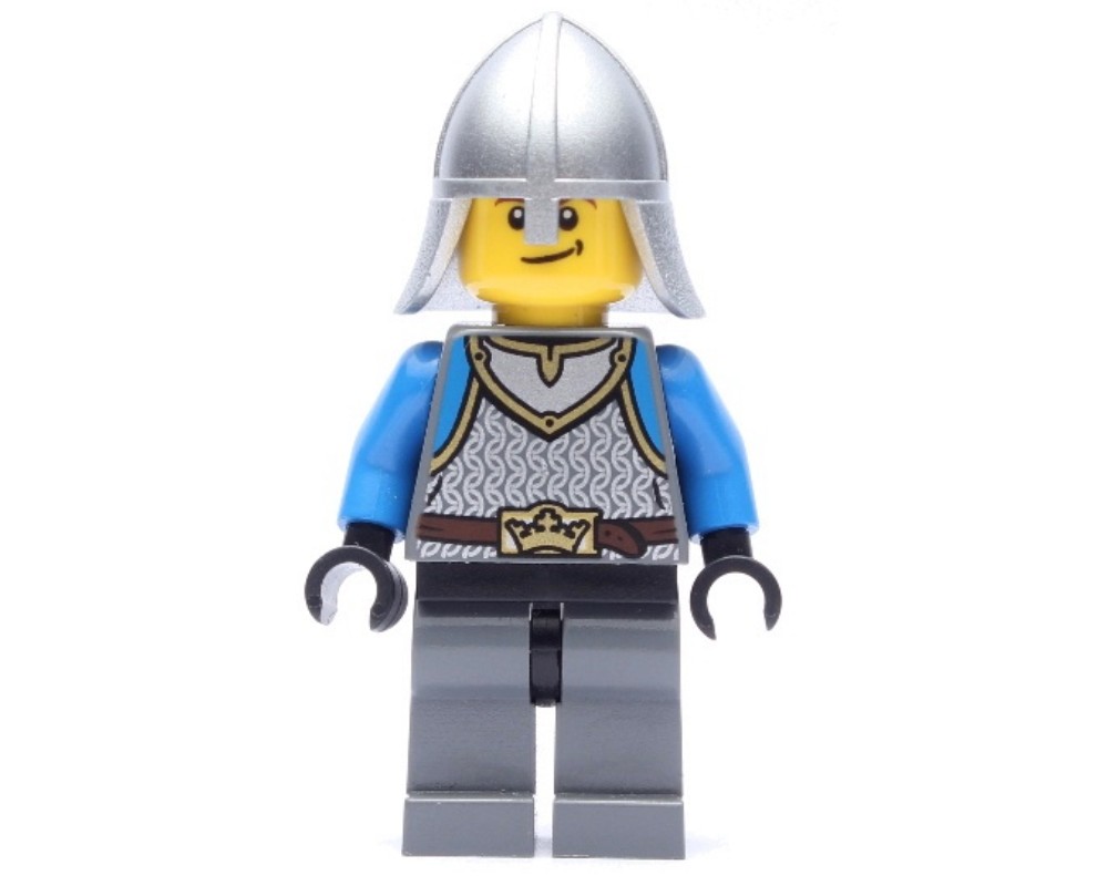 LEGO Set fig-010113 Knight, Blue, Helmet | Rebrickable - Build with LEGO
