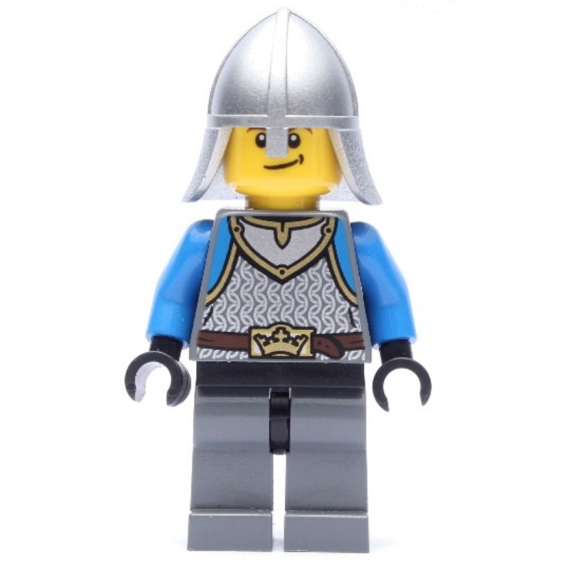 LEGO Set fig-010113 Knight, Blue, Helmet | Rebrickable - Build with LEGO