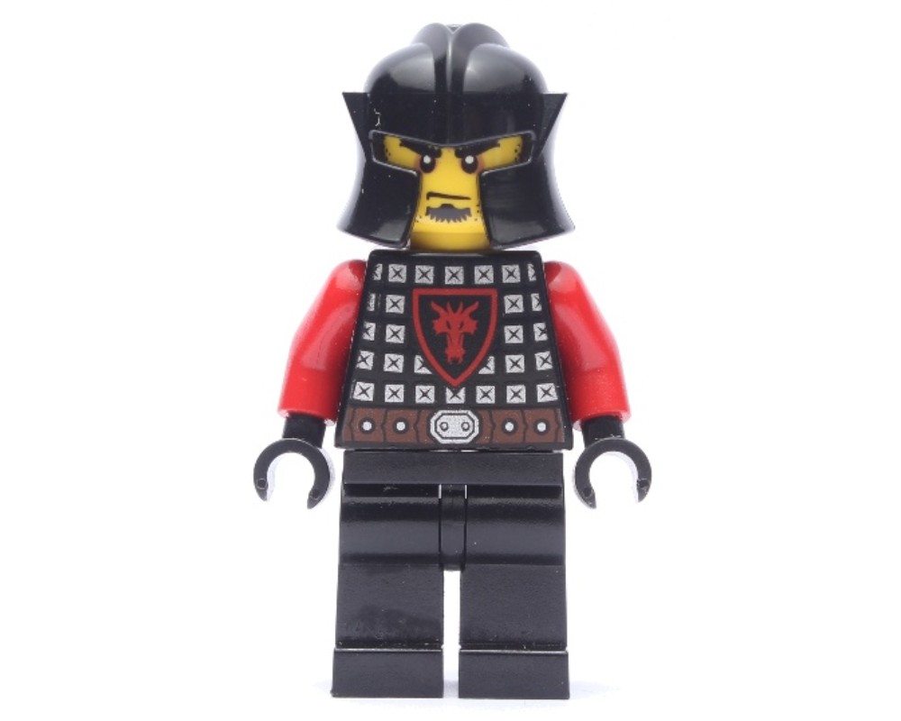 LEGO Set fig-010114 Dragon Knight, Red, Helmet, Soul-patch ...