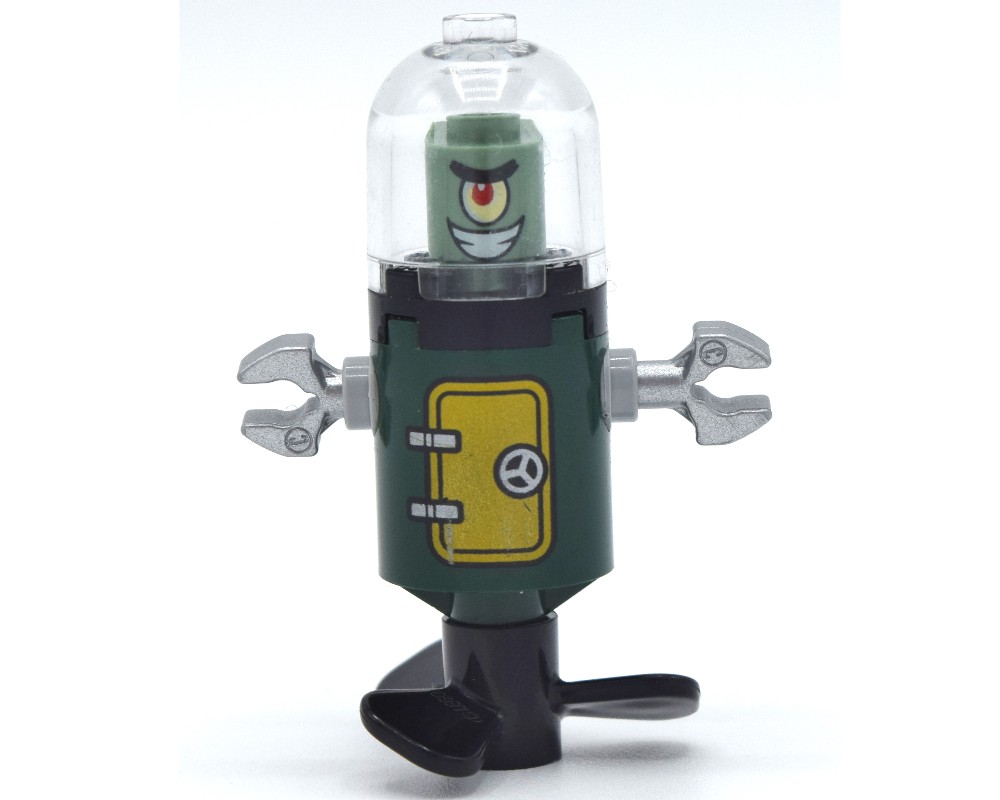 LEGO Set fig-010267 Plankton - Helmet | Rebrickable - Build with LEGO