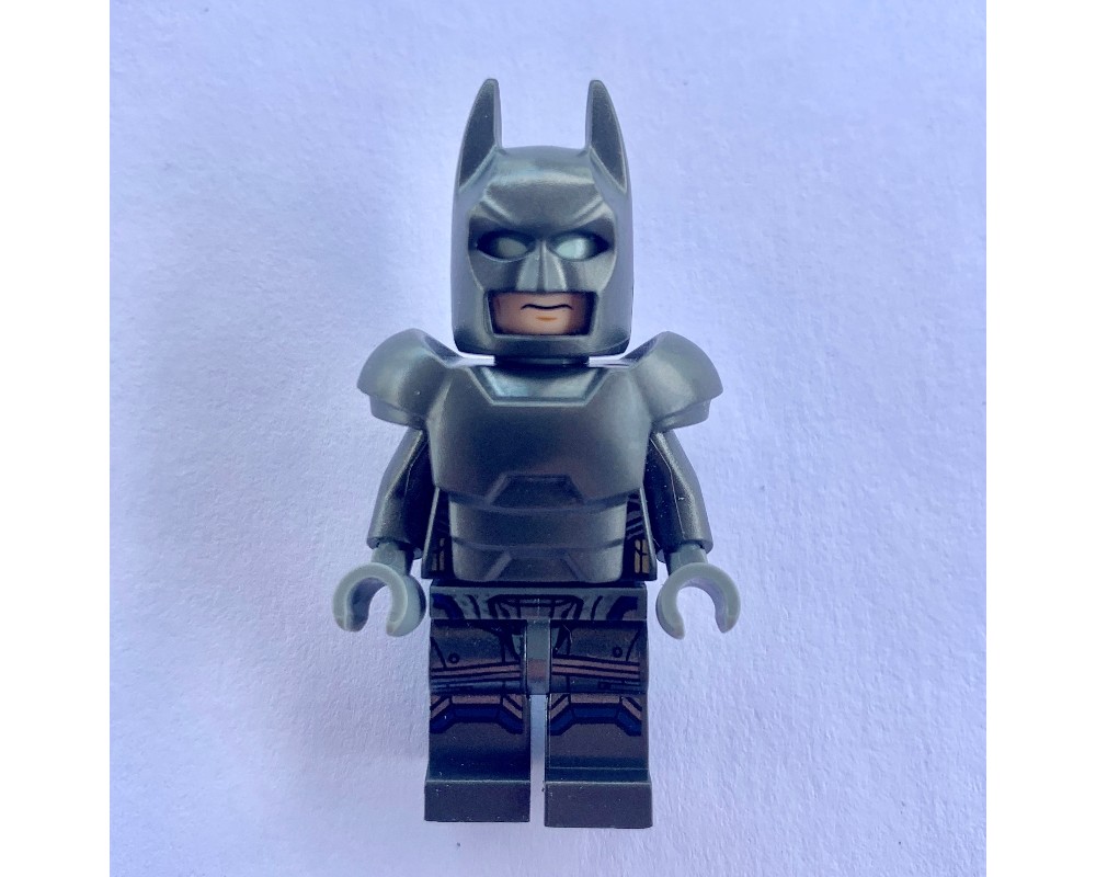 LEGO Set fig-010314 Batman, Pearl Titanium Suit, Pearl Dark Gray Cowl ...