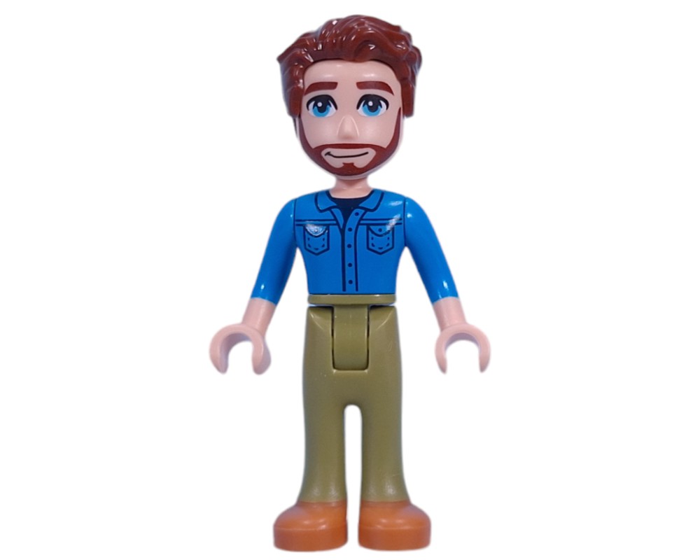 LEGO Set fig-010362 Jonathan - Reddish Brown Hair | Rebrickable - Build ...