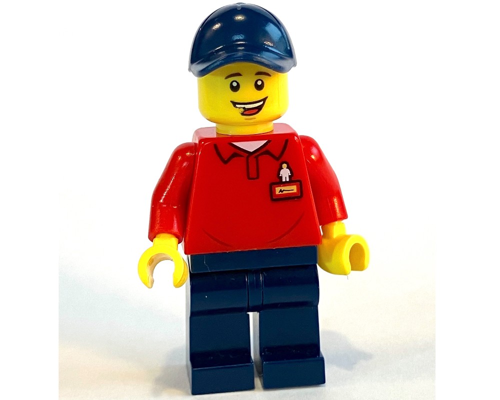 LEGO Set fig-010369 LEGOLAND Park Employee | Rebrickable - Build with LEGO