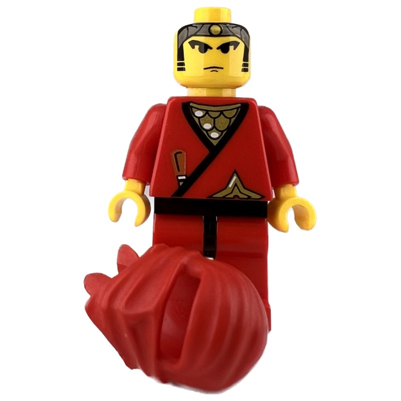 LEGO Set fig-010380 Ninja, Red - Re-issue (2005 4 Juniors ...
