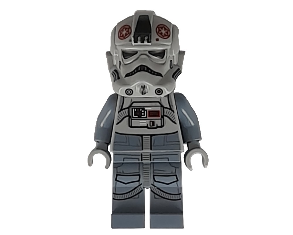 LEGO Set fig-010388 AT-AT Driver - Light Bluish Grey Helmet, Sand Blue ...
