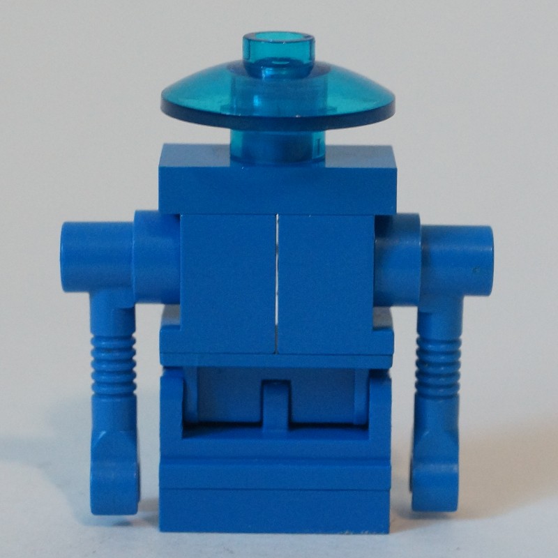 LEGO Set fig-010405 Classic Space Droid - Blue | Rebrickable - Build ...