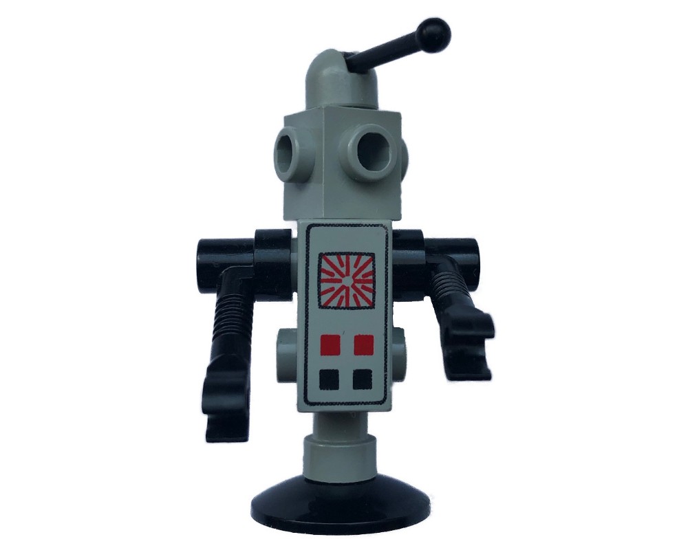 LEGO Set fig-010417 Classic Space Droid - Grey, Control Panel ...