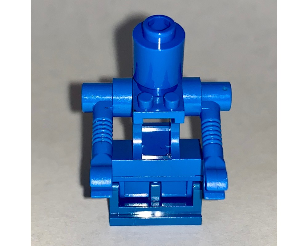 LEGO Set fig-010418 Futuron Droid - Blue | Rebrickable - Build with LEGO