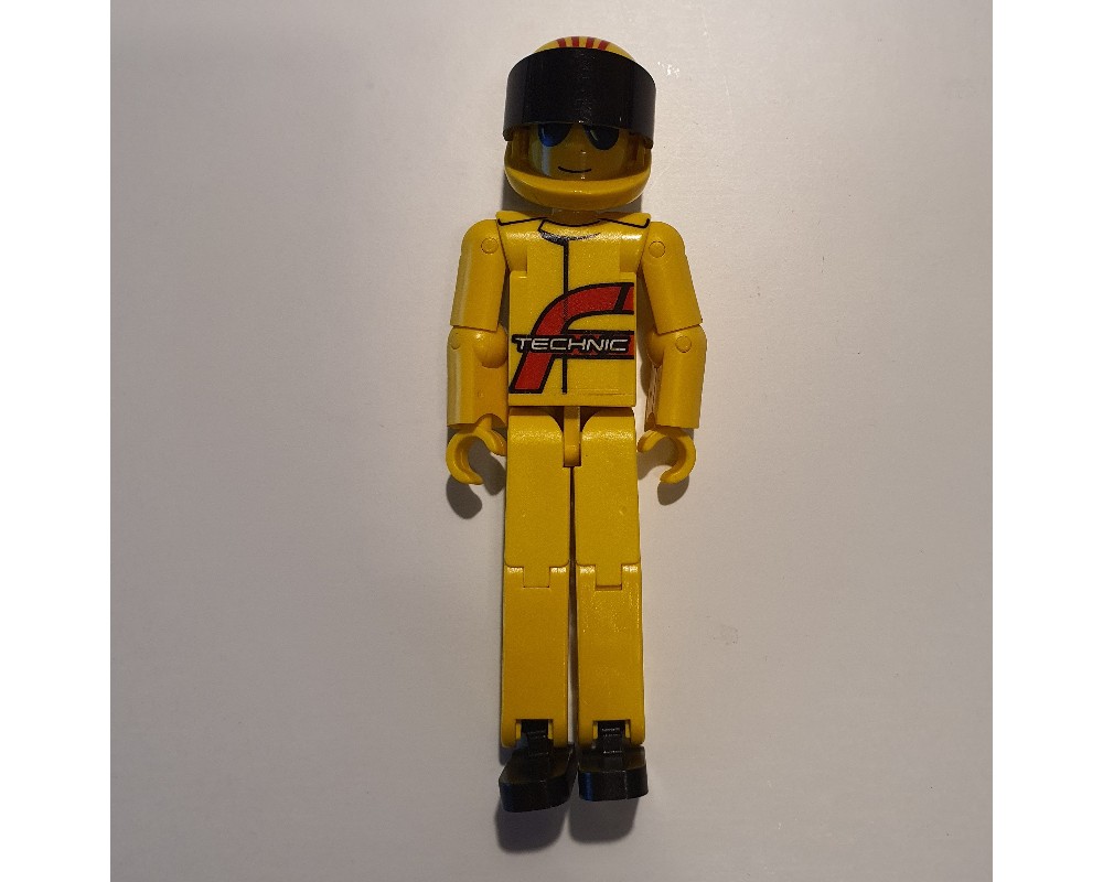 LEGO Set fig-010495 Technic Figure Yellow Legs, Yellow Top [Power ...