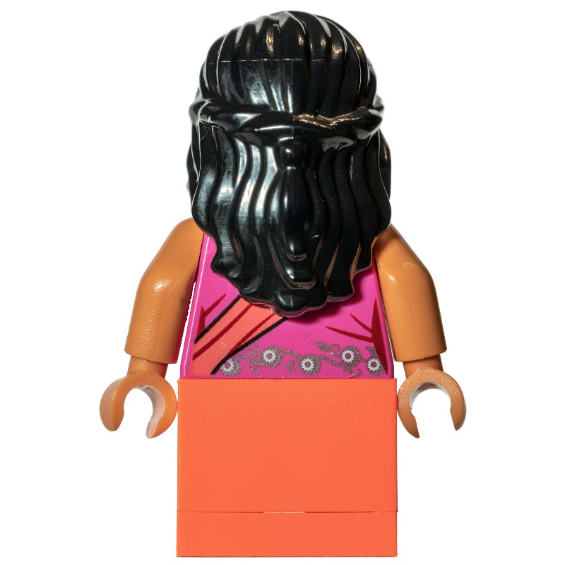 LEGO Set fig-010556 Padma Patil, Coral and Dark Pink Dress ...