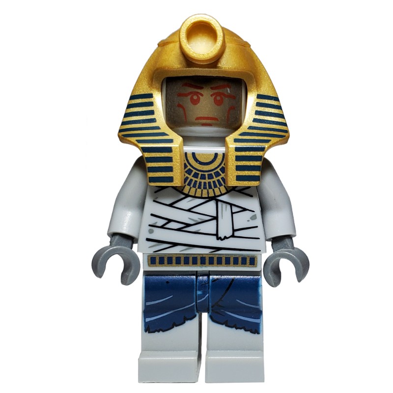 LEGO Set fig-010737 Mummy with Headdress | Rebrickable - Build with LEGO