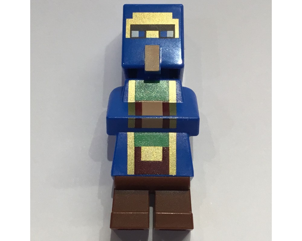 LEGO Set fig-010753 Wandering Trader - Blue | Rebrickable - Build with LEGO