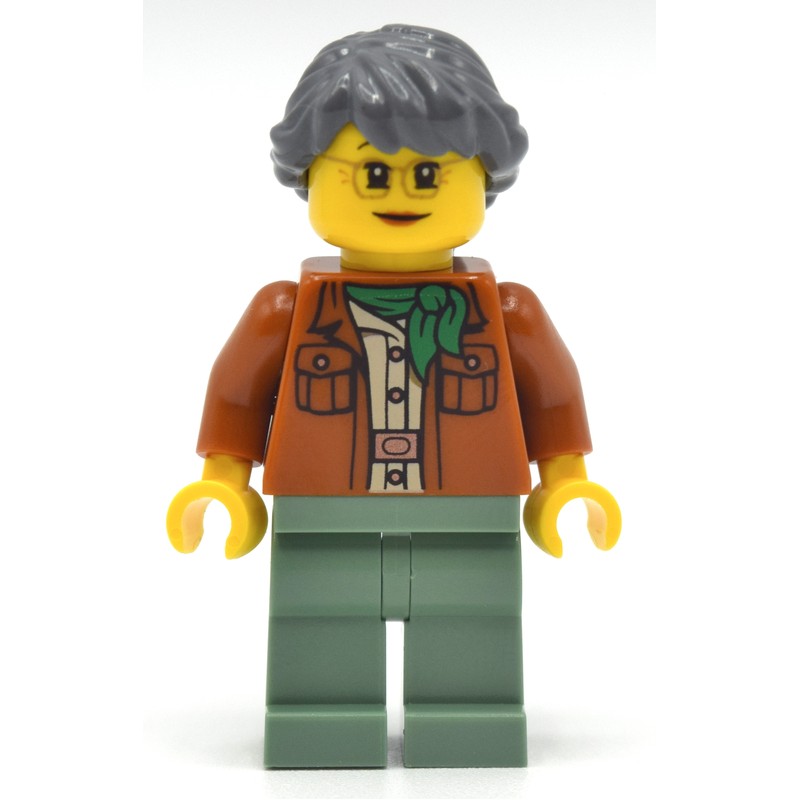 LEGO Set fig-010946 Misako, Dark Orange Jacket (2021 Ninjago ...