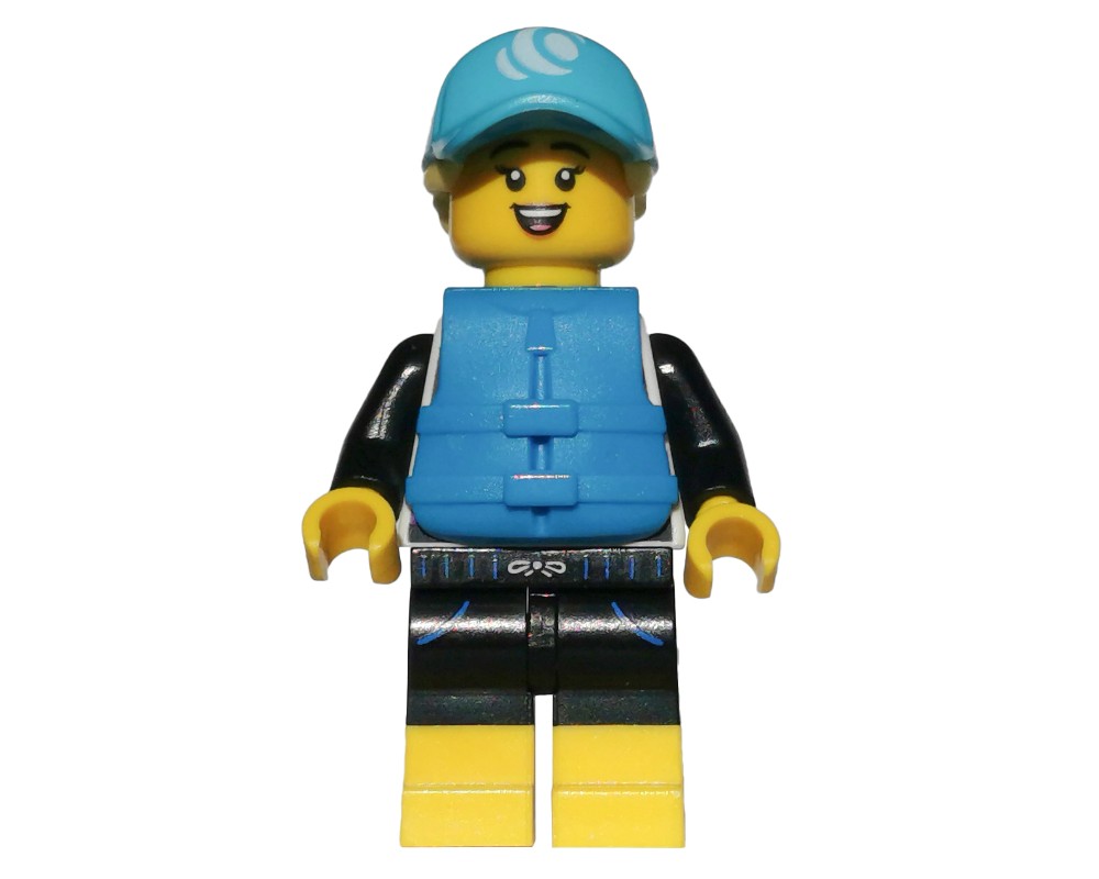 LEGO Set fig-011017 Paddle Surfer | Rebrickable - Build with LEGO