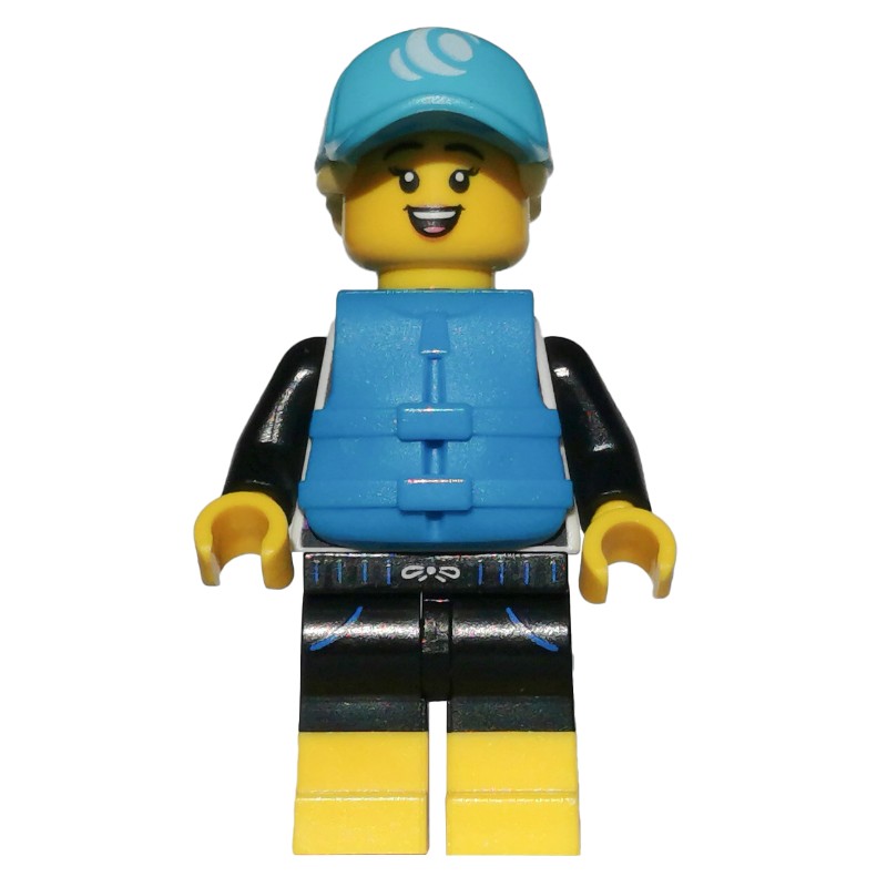 LEGO Set fig-011017 Paddle Surfer | Rebrickable - Build with LEGO