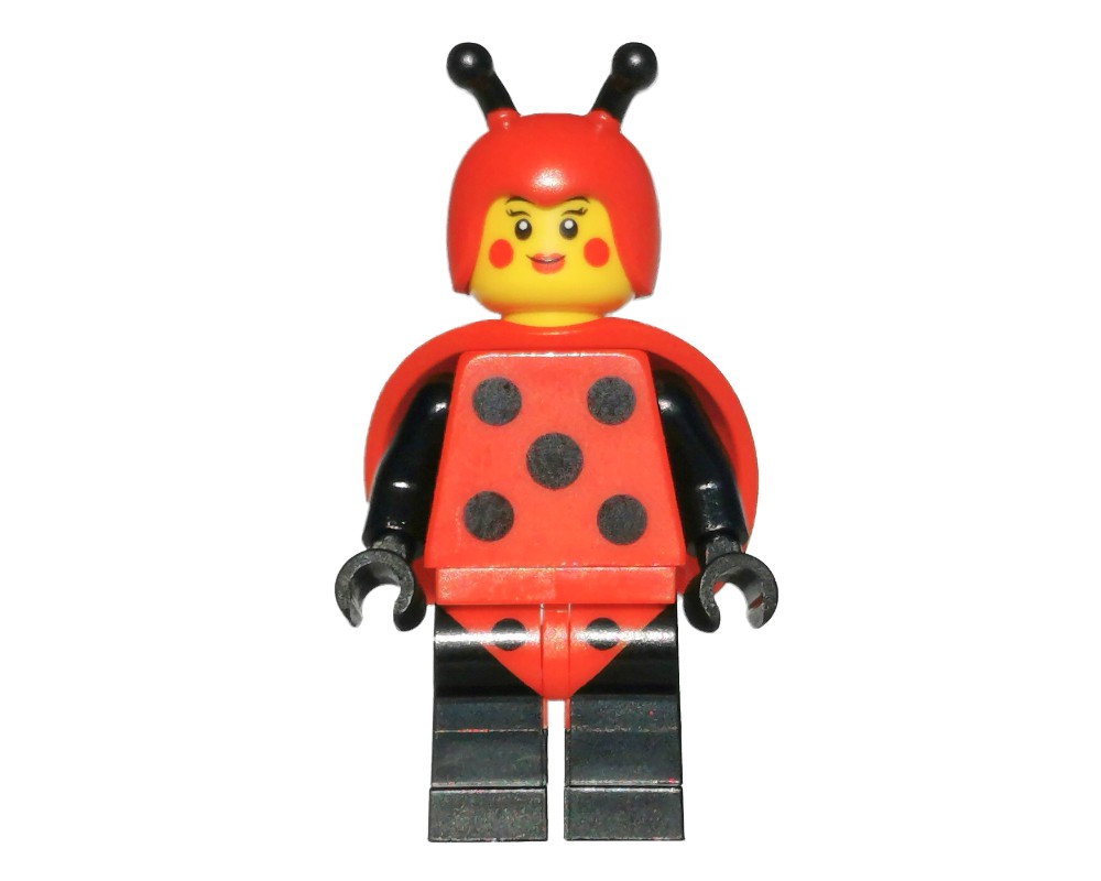 LEGO Set fig-011018 Ladybug Lady | Rebrickable - Build with LEGO